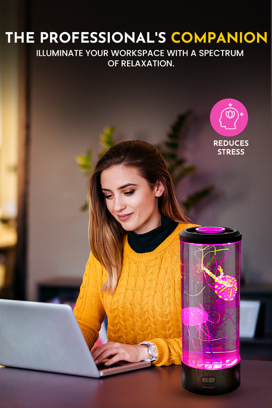 Brewish Jellyfish Lamp with 20W Bluetooth Speaker|16 Color Changing ...