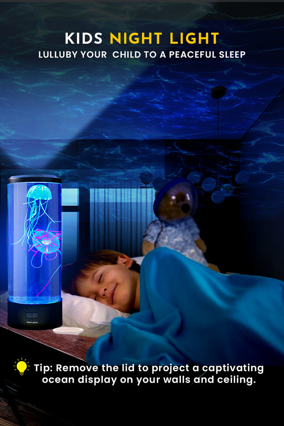 Brewish Jellyfish Lamp with 20W Bluetooth Speaker|16 Color Changing ...