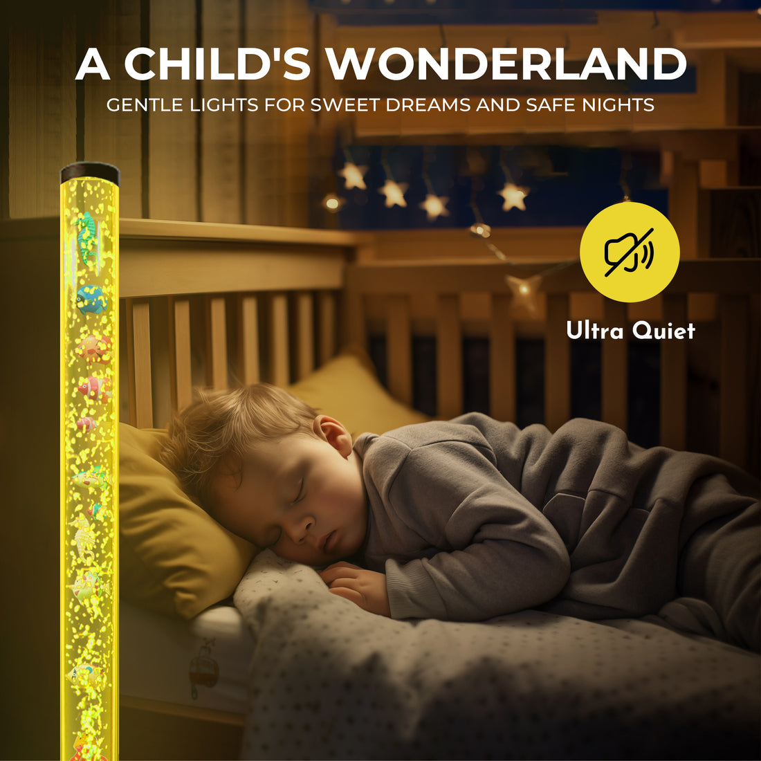 4 ft Bubble Lamp | Brewish Sensory Lamps | LED Water Bubble Fish Tube ...