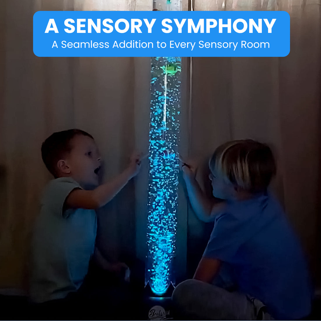 4 ft Bubble Lamp | Brewish Sensory Lamps | LED Water Bubble Fish Tube ...